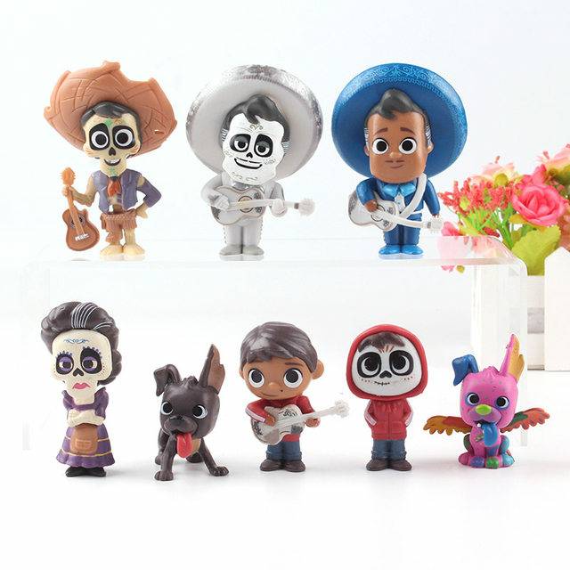 Jual COCO MOVIE isi 8 pcs - Action Figure Set Miniatur Topper Pajangan ...