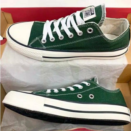 Jual Sepatu Converse All Star Hijau Army | Shopee Indonesia