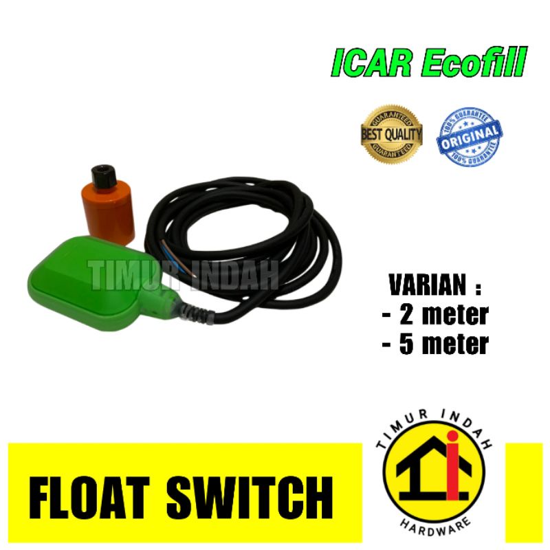 Jual Float Switch ICAR ECOFILL / Otomatis pelampung toren | Shopee ...