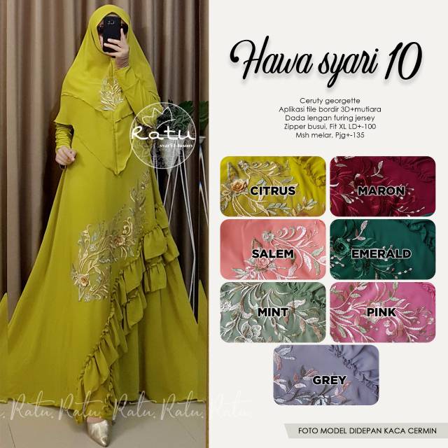 Jual Hawa syari 10 by Ratu | Shopee Indonesia