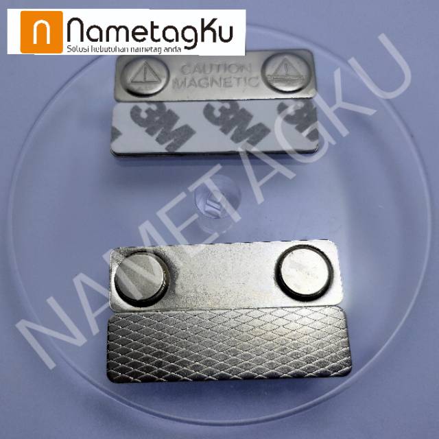 Jual Magnet Nama Dada/ Nametag /Caution Grade Super | Shopee Indonesia