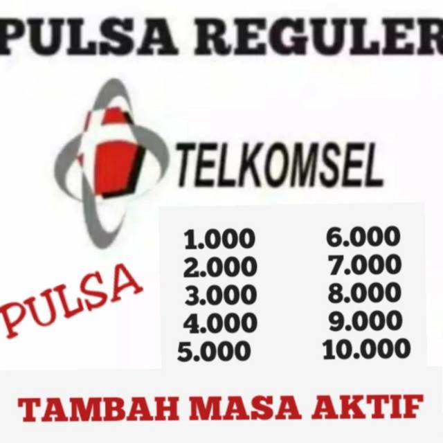 Jual PULSA TELKOMSEL BY U 5 RIBU SAMPAI 40 RB TAMBAH MASA AKTIF ...
