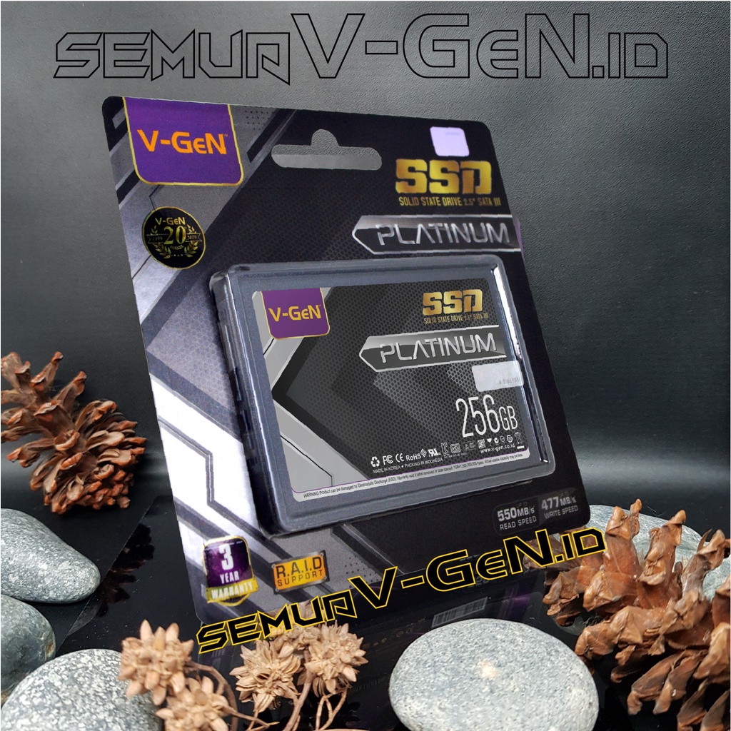 Jual SSD (Solid State Drive) 256GB 240 GB SATA 3 V-GeN | 240GB SATA3 VGEN HDD 256 GB | Shopee ...