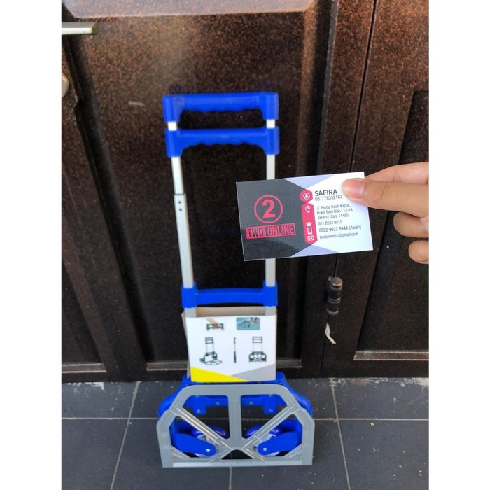 Jual Multifunction Folded Trolley -- Troli lipat serbaguna | Shopee ...