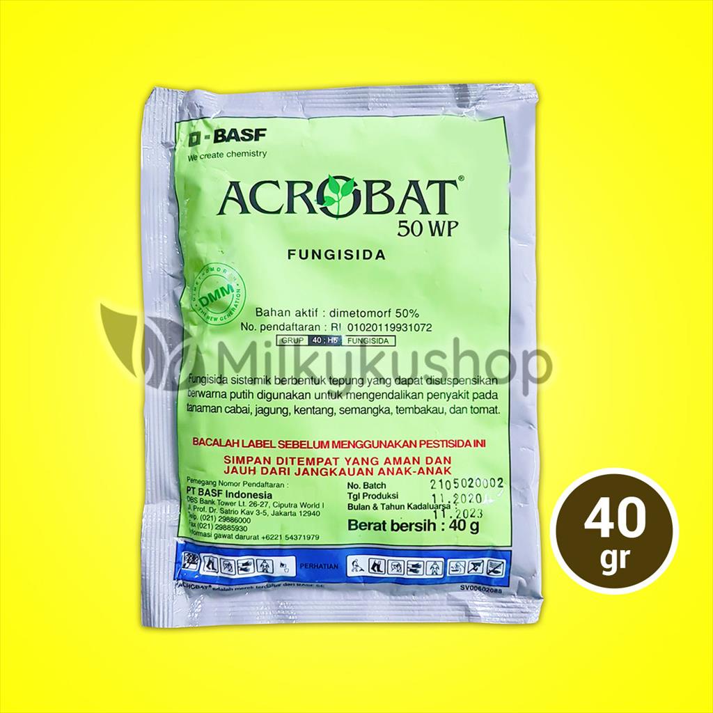Jual ACROBAT 50 WP 40 GRAM PER SACHET FUNGISIDA | Shopee Indonesia
