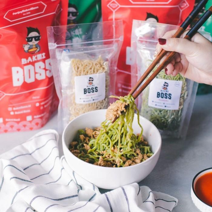 Jual Bakmi Ijo Caisim Frozen Bakmiboss Mie Ijo 033 | Shopee Indonesia