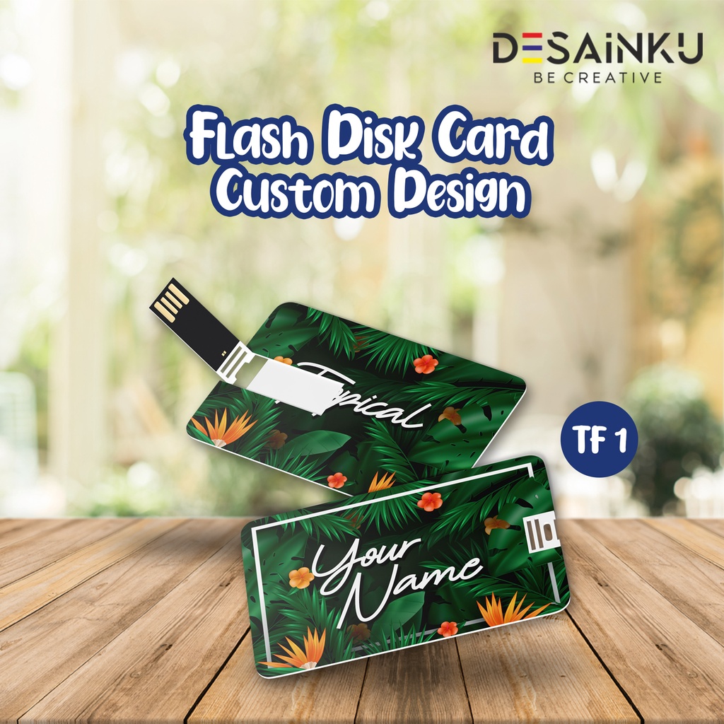 Jual Flashdisk Card Custom Desain!!!Usb kartu, usb Id Card Print 2 sisi ...
