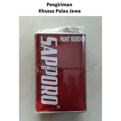 Jual PAINT REMOVER SAPPORO 1 LTR PERONTOK PENGHILANG CAT NEOREVER SODA ...