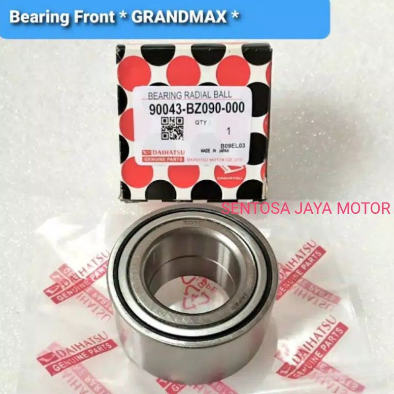 Jual BEARING RODA DEPAN LAHAR DEPAN GRAND MAX GRANDMAX GRAN MAX RUSH TERIOS TARUNA CLASSY NON ...