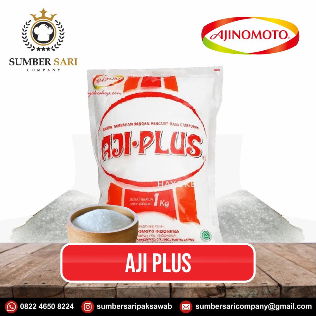 Jual Ajinomoto Aji Plus - 1 kg | Shopee Indonesia