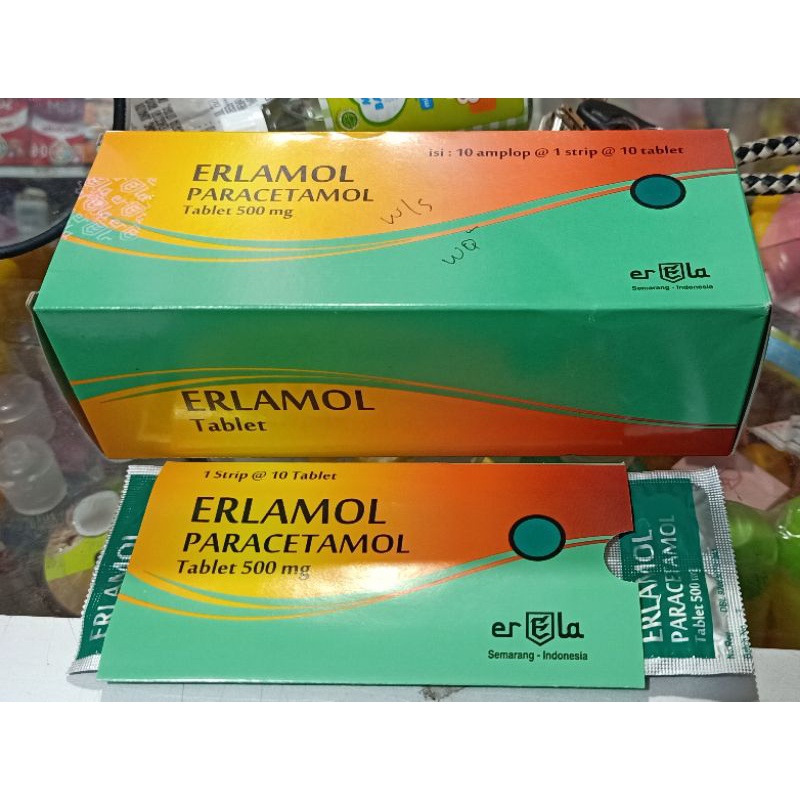 Jual ERLAMOL 1Lembar isi 10Tablet | Shopee Indonesia