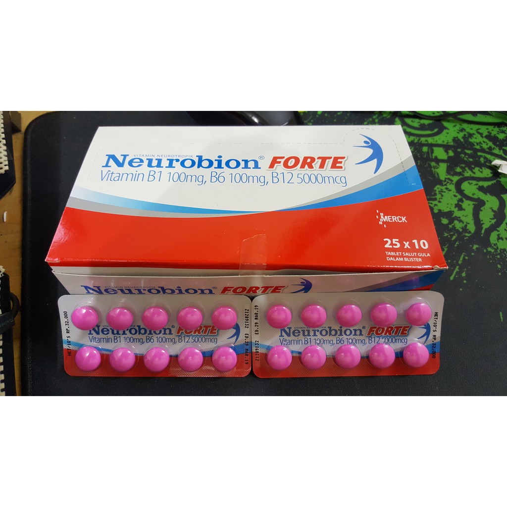 Jual Neurobion Forte / Pink isi 10 Tablet | Shopee Indonesia