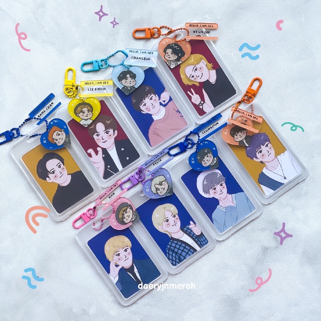 Jual Stray Kids SKZ Photocard Frame with Charms Kpop | Shopee Indonesia