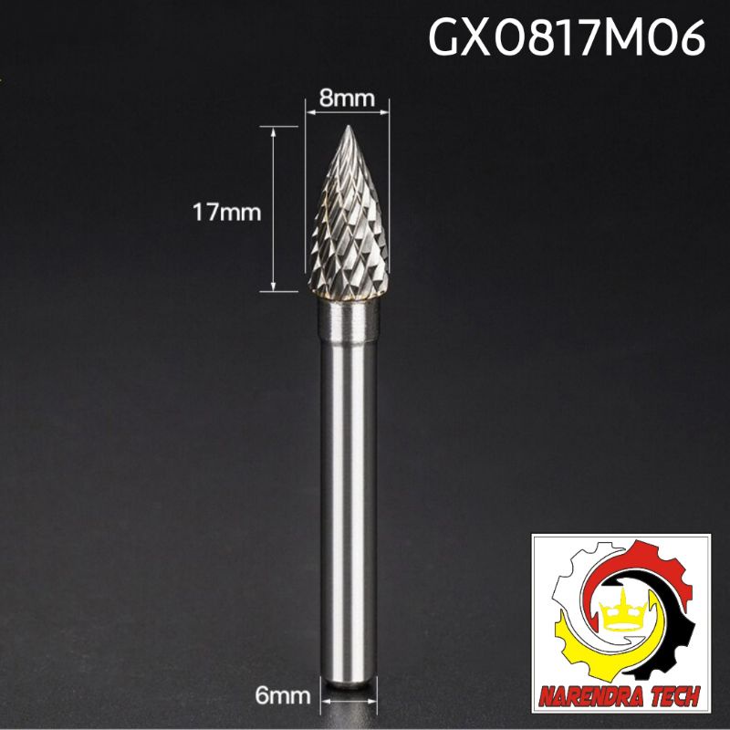 Jual mata cuner rotary burr bor cun mata bor porting lemer rotary ...