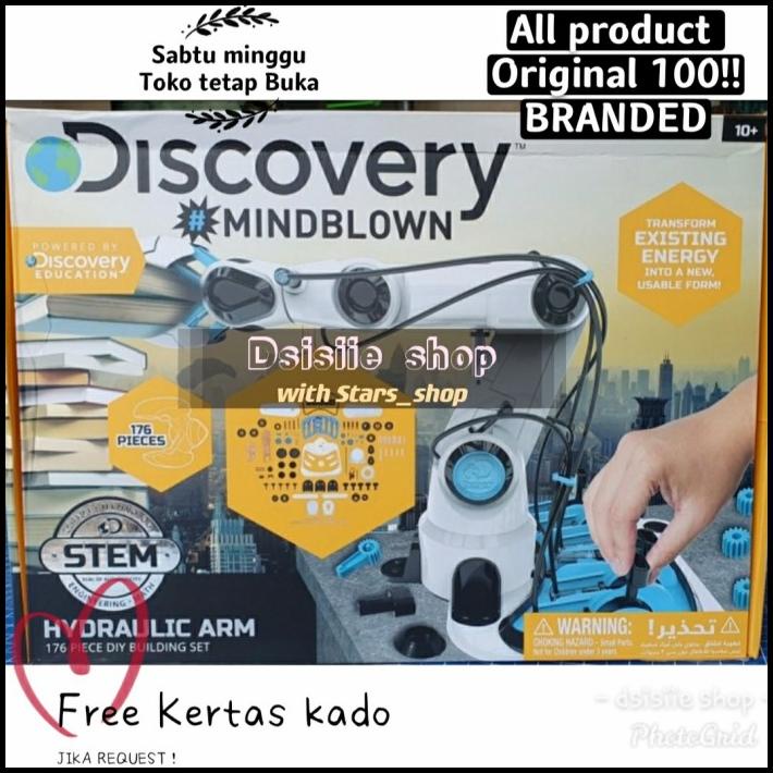 Jual DISCOVERY MINDBLOWN Hydraulic arm Hand Robotic - Robot Tangan Original | Shopee Indonesia