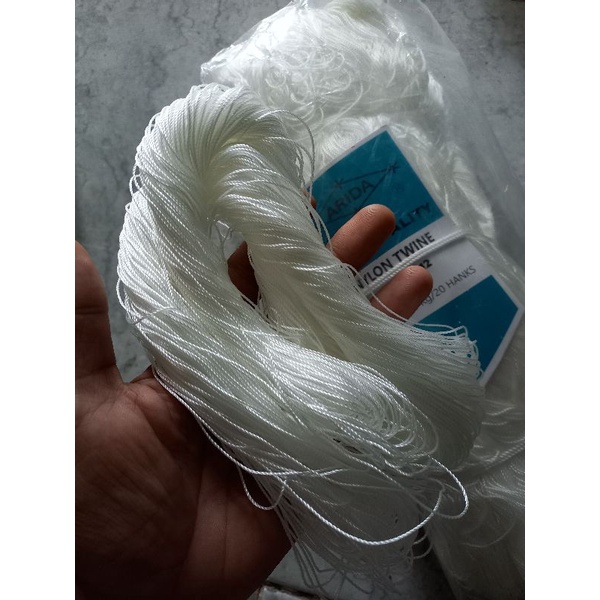 Jual benang nilon putih D12 per ikat | Shopee Indonesia