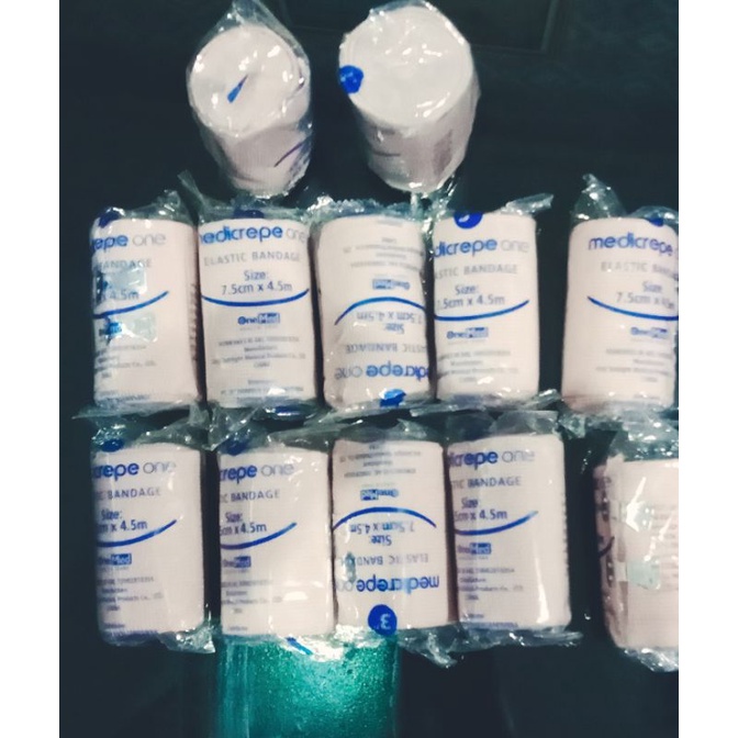 Jual perban elastis/elasric bandage/medicrepe one/10cm x 4.5cm | Shopee ...