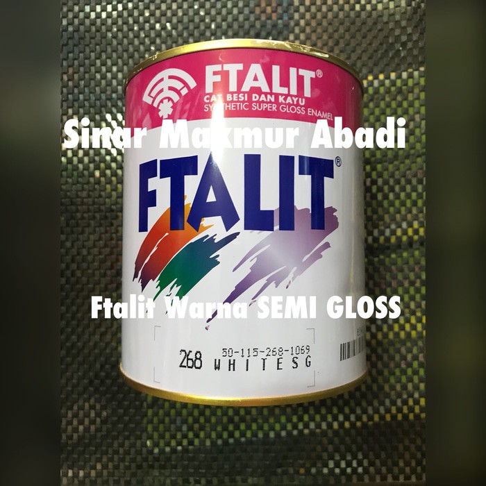 Jual Ftalit Kansai Cat Kayu Dan Besi Khusus Warna SEMI GLOSS 1 KG ...