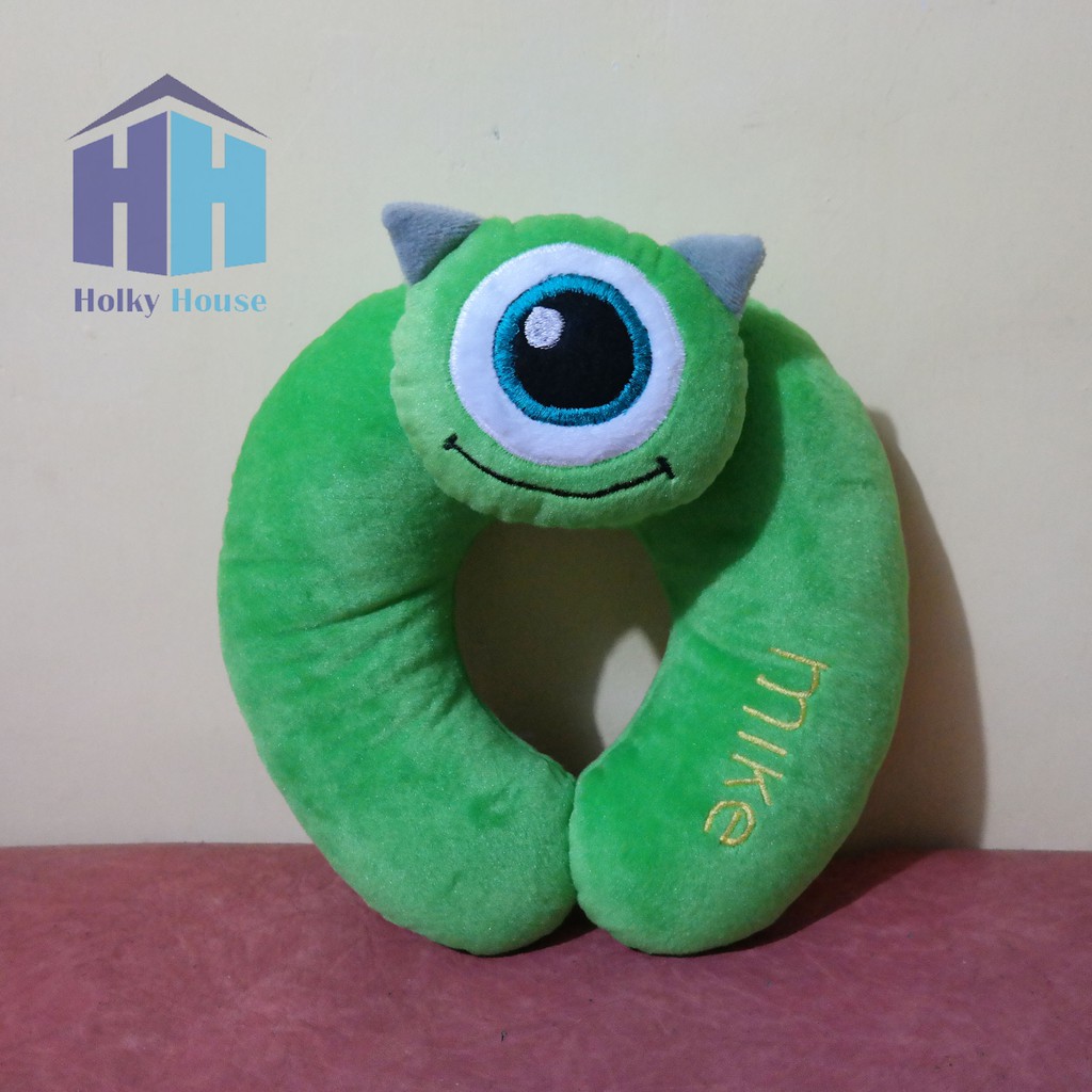 Jual Bantal Leher Mike Wazowski Monster Inc | Shopee Indonesia