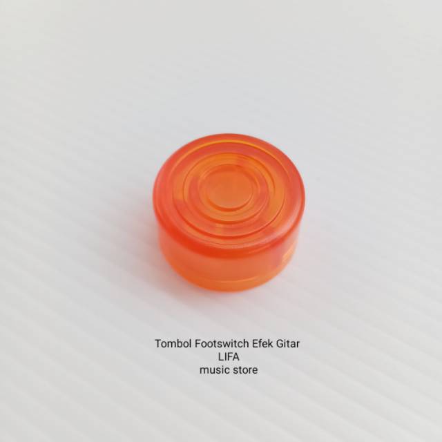 Jual Tombol Footswitch Topper Efek Gitar Warna Orange | Shopee Indonesia
