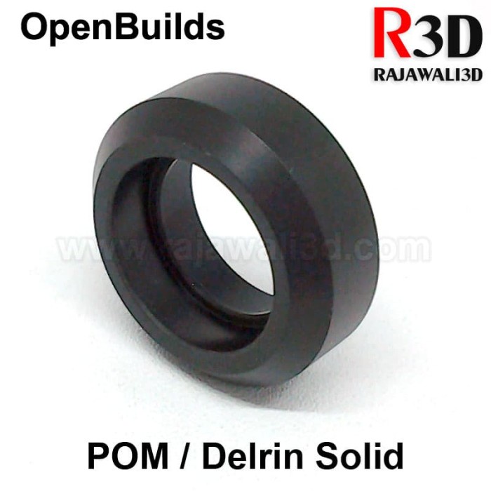 Jual OpenBuilds CNC V-Slot POM Delrin V Wheel V-Wheel Solid No Bearing | Shopee Indonesia