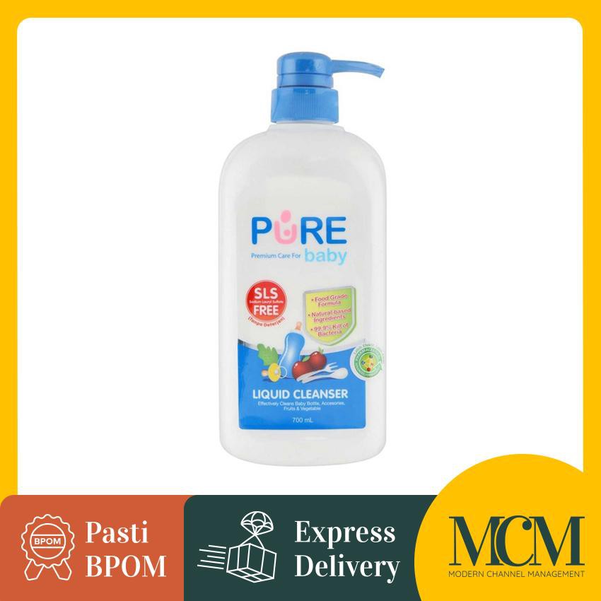 Jual Sabun Botol Bayi - Pure Baby Liquid Cleanser Pump - 700 mL ...