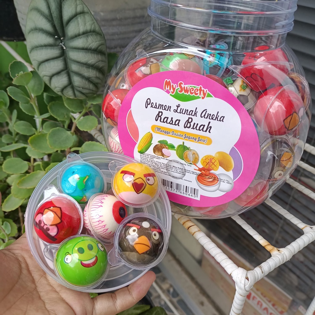 Jual PERMEN GUMMI KARAKTER / MIX FLAVOUR CANDIES / PERMEN LUNAK VIRAL ...