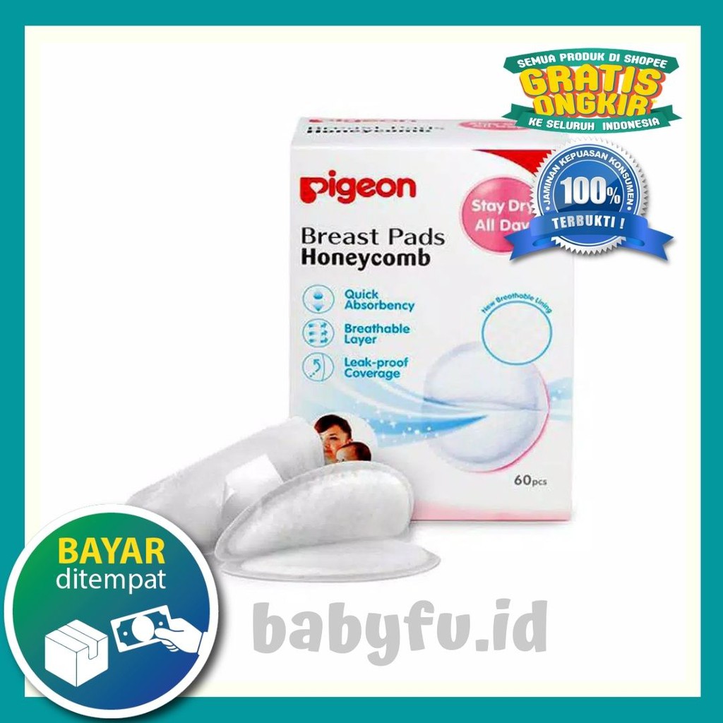 Jual Pigeon Breast Pads Honeycomb isi 6pcs (Repack) | Shopee Indonesia