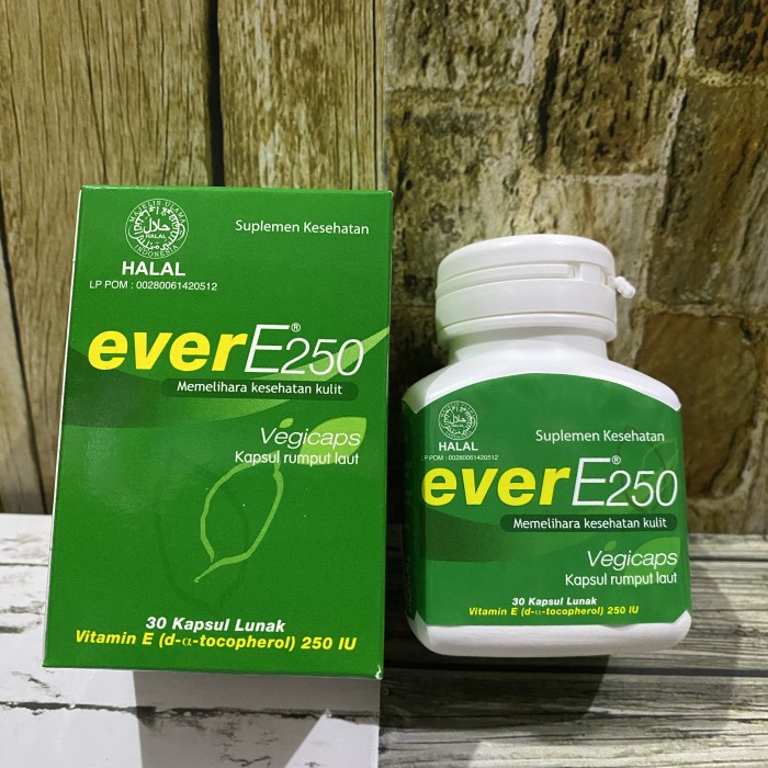 Jual ever e 250 30 kapsul | Shopee Indonesia