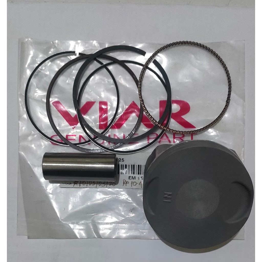 Jual PISTON SET VIO R / Vmax 125cc matic *ORIGINAL VIAR* | Shopee Indonesia