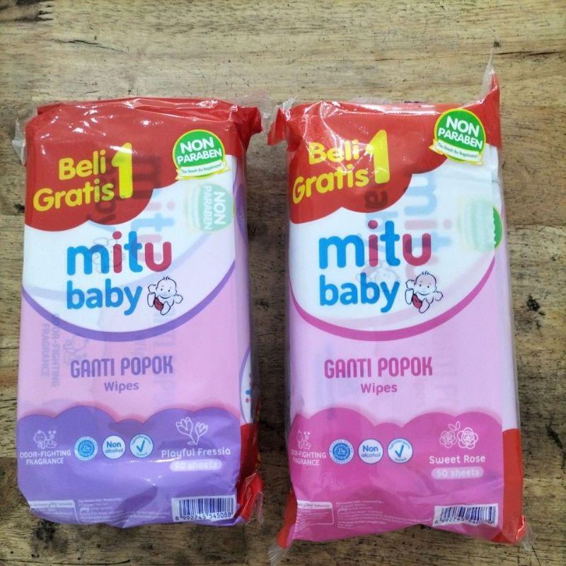 Jual TISU BASAH MITU BELI 1 GRATIS 1 / 100'S | Shopee Indonesia