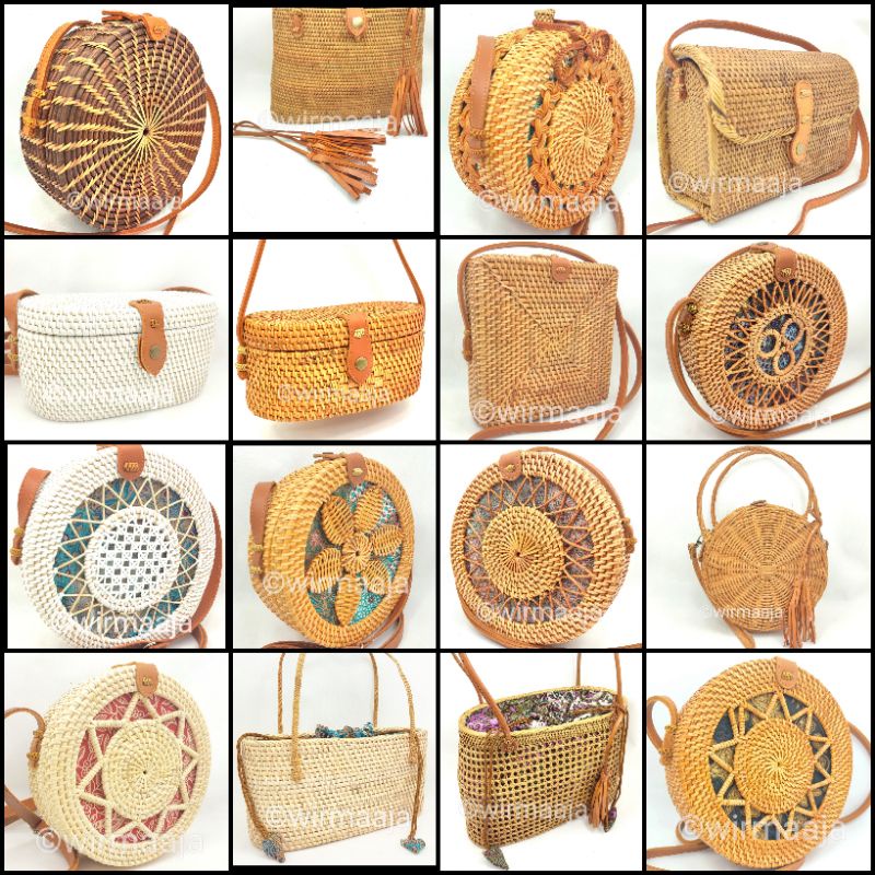 Jual Tas Rotan Original Kualitas Super | Shopee Indonesia