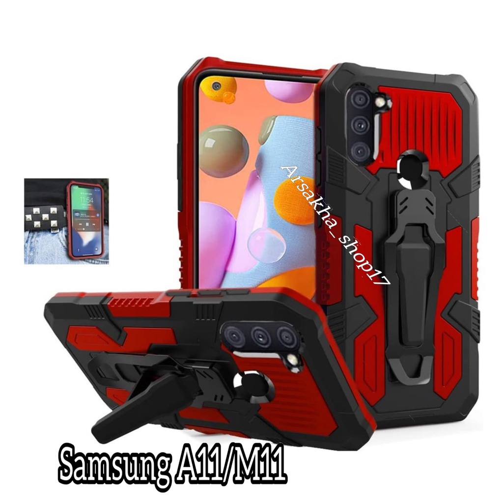 Jual Casing HP Samsung Galaxy A11 / M11 Hard Case Belt ClipKick ...