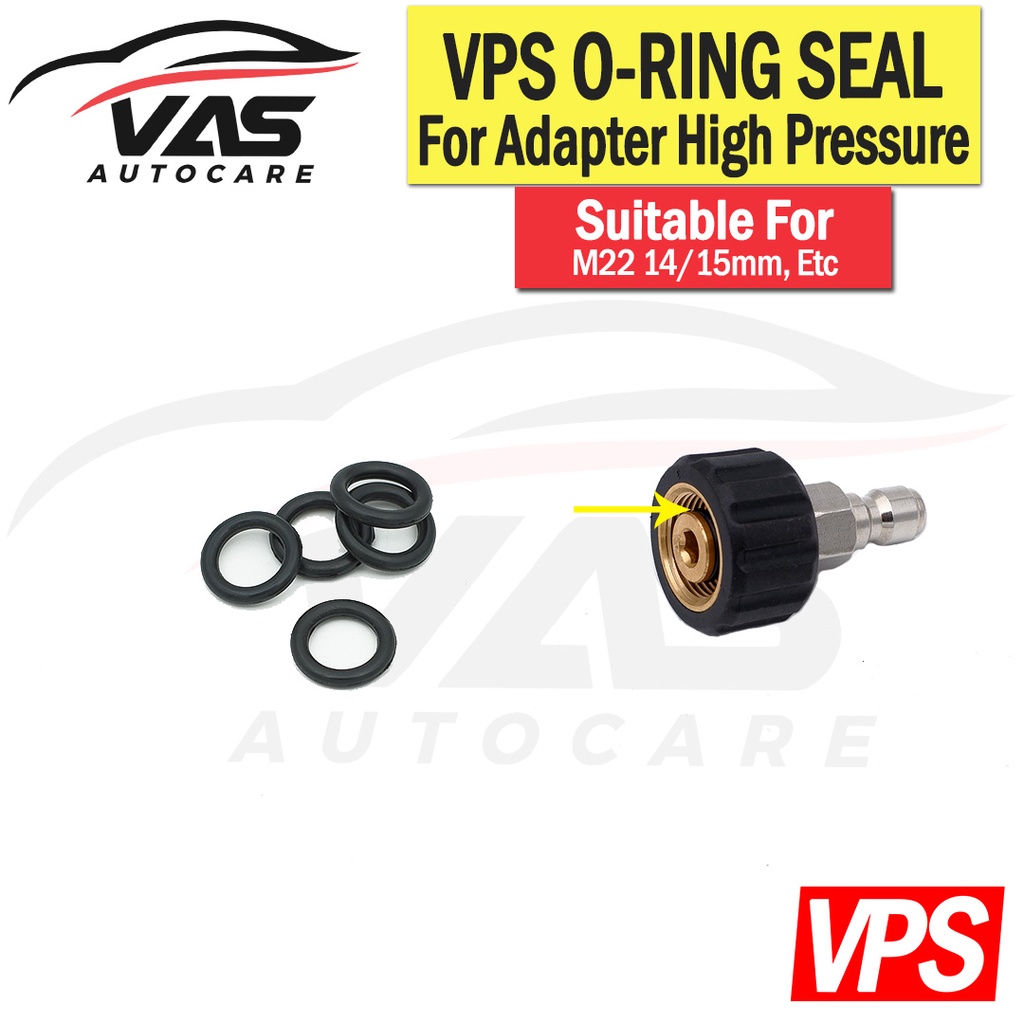Jual VPS O-RING Seal Adapter Connector Selang High Pressure Karet O ...