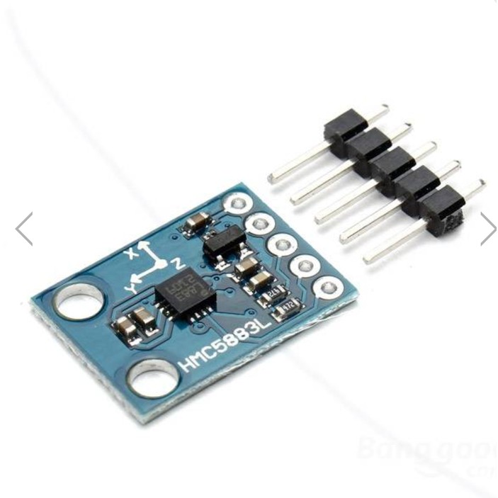 Jual SUM GY-273 HMC5883L 3V-5V Triple Axis Compass Magnetometer Sensor ...