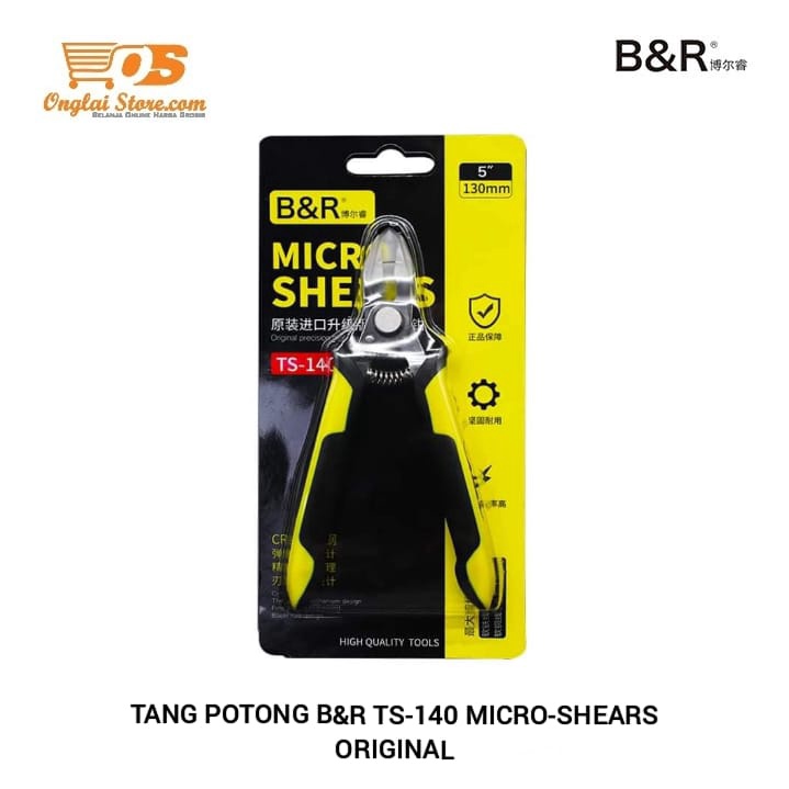 Jual TANG POTONG B&R TS-140 MICRO-SHEARS ORIGINAL | Shopee Indonesia
