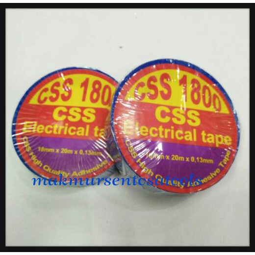 Jual ISOLASI LISTRIK BIRU/ELECTRICAL TAPE BLUE | Shopee Indonesia