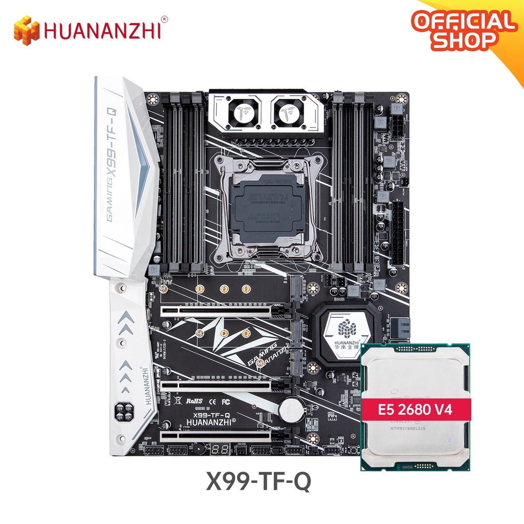 Jual PREORDER HUANANZHI X99 TF Q X99 Motherboard Intel with XEON E5 2680 V4 DDR4 RECC memory ...