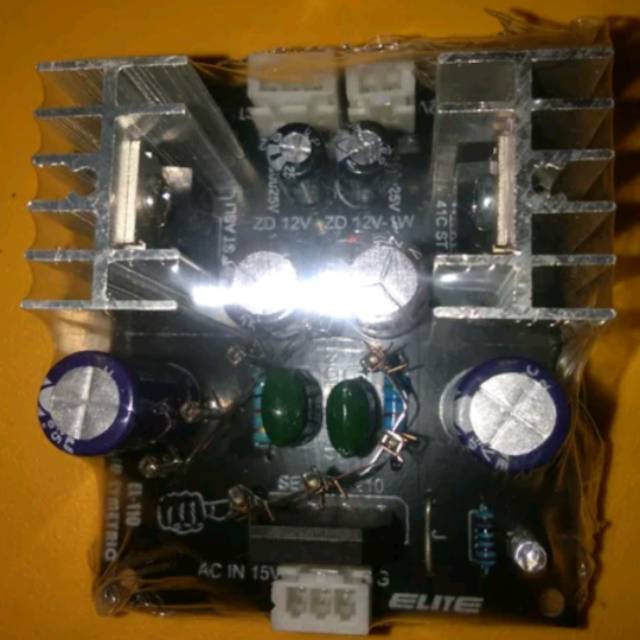 Jual Kit Power Supply Simetris 12 Volt CT 3A Elite EL 110 | Shopee ...