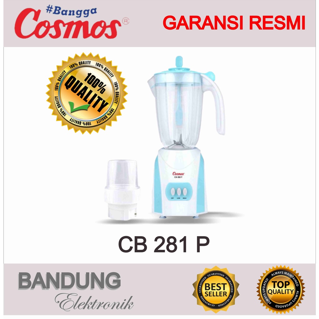 Jual Blender Cosmos CB-281 P, Belender Cosmos CB281P 2in1 PLASTIK ...
