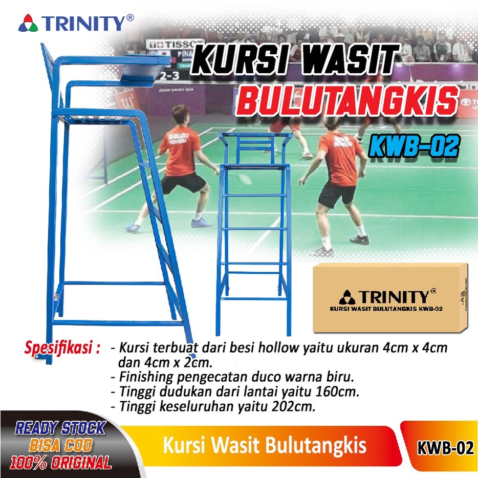 Jual Trinity Kursi Wasit Badminton Trinity KWB-02 | Shopee Indonesia
