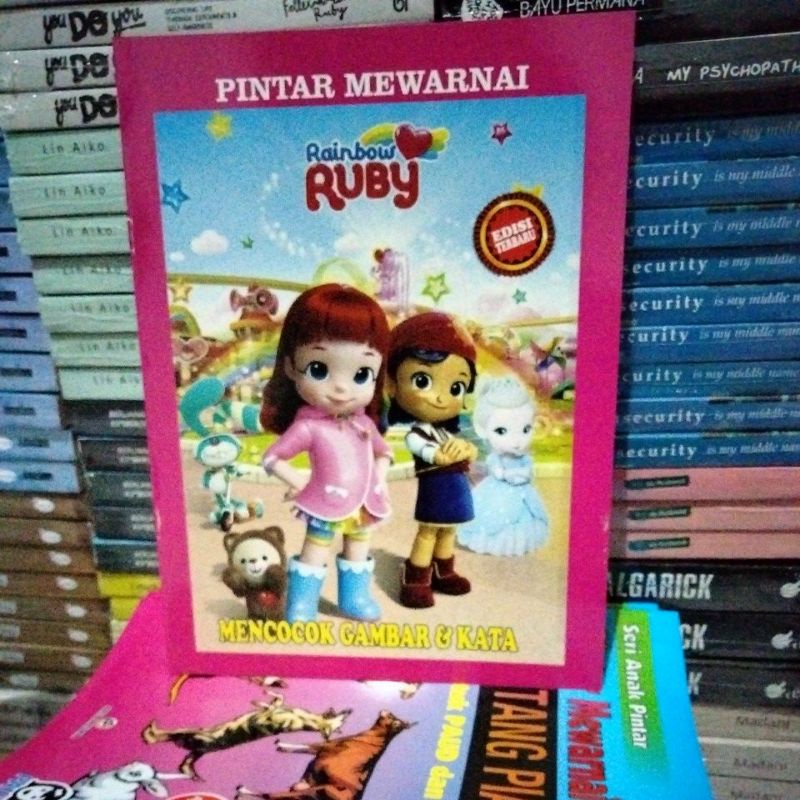 Jual Buku mewarnai A4 seri RUBY TK/PAUD Edukasi | Shopee Indonesia