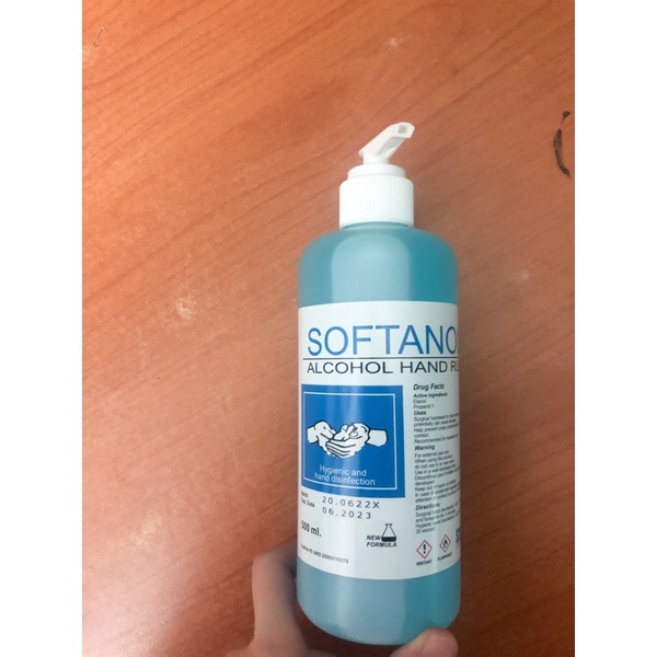 Jual Softanol Handrub Alcohol Hand Sanitizer 500 ml | Shopee Indonesia