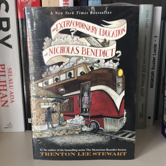 Jual Buku Novel baru The Extraordinary Education of Nicholas Benedict ...
