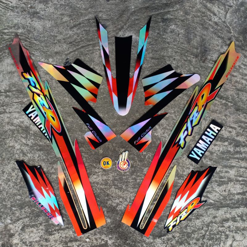 Jual STRIPING FIZR MILLENIUM FIZ R VARIASI HOLOGRAM | Shopee Indonesia