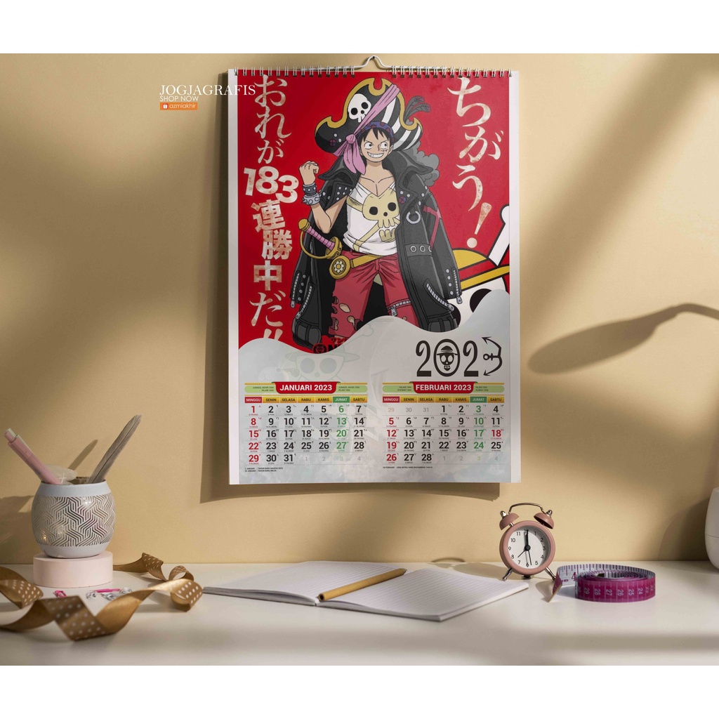 Jual Kalender Dinding Tahun 2025 Custom Bahan Art Carton | Isi 6 Lembar ...