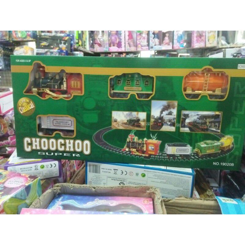 Jual Mainan Anak Kereta Asap Cho Cho Mainan Kereta Rel Barang Mainan ...