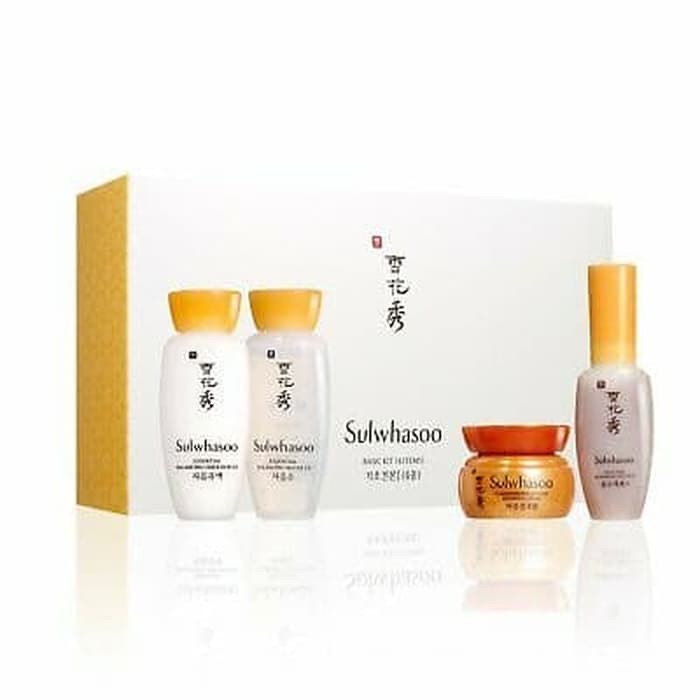Jual Sulwhasoo Basic Kit 4 Items Amore Pacific Sample Set Korean ...