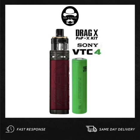 Jual DRAG X PNP-X KIT + BATTERY VTC 4 ORIGINAL! | Shopee Indonesia