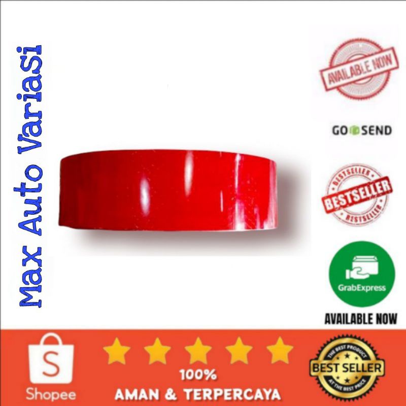 Jual Stiker Reflektor Merah kombinasi Putih, Merah, Putih, Kuning ...